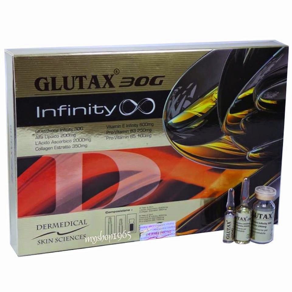 Gluta Injection: GLUTAX 30G Anti Aging ITALY Infinity Glutathione