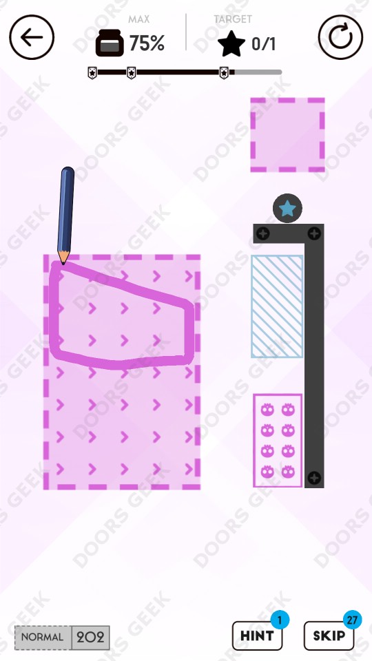 Draw Here Level 202 ~ Doors Geek