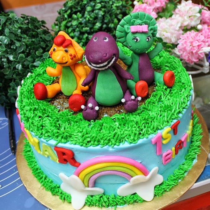 3d Barney Cakes