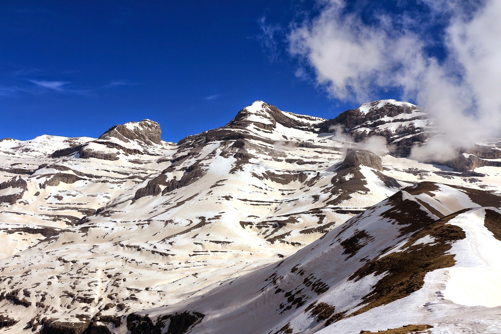 elpirineodejose: Ordesa. Punta Sierra Custodia (2.409 m.) desde Nerín