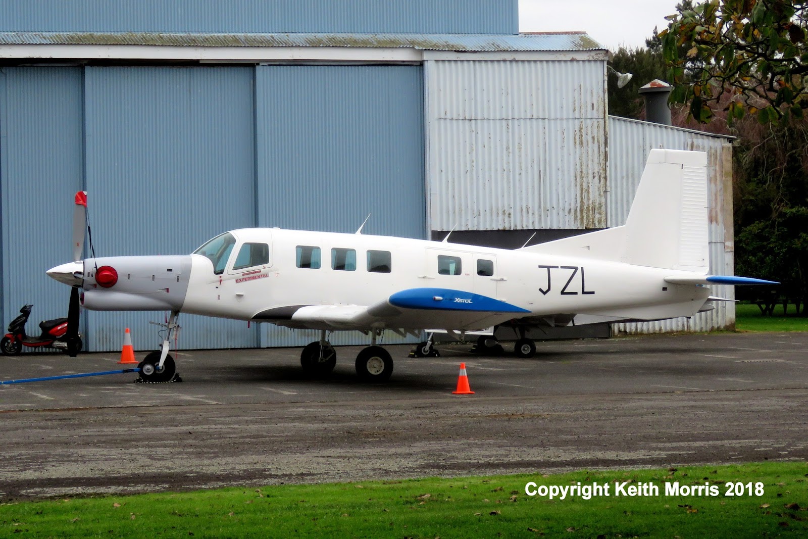 NZ Civil Aircraft: Super-Pac 750XL ZK-JZL at Hamilton Today 23-4-2018