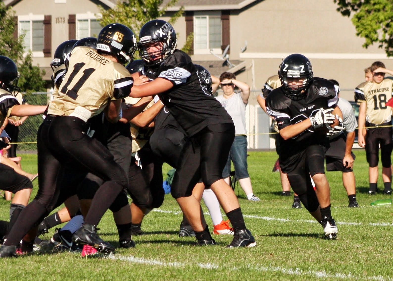 West Point Midget Football: WPBK vs Syracuse Storm