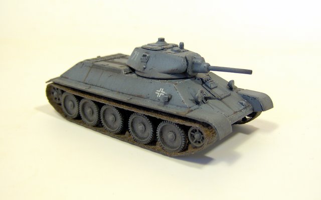 Gulumik Military Models: T-34/76 L11 German Captured 1/72 UM - Gallery