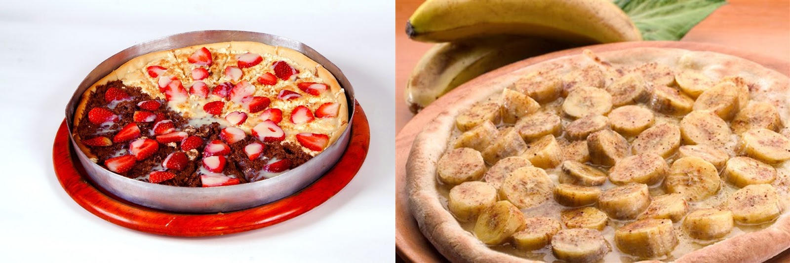 5 pizzas doces com no máximo 3 ingredientes - Amando Cozinhar
