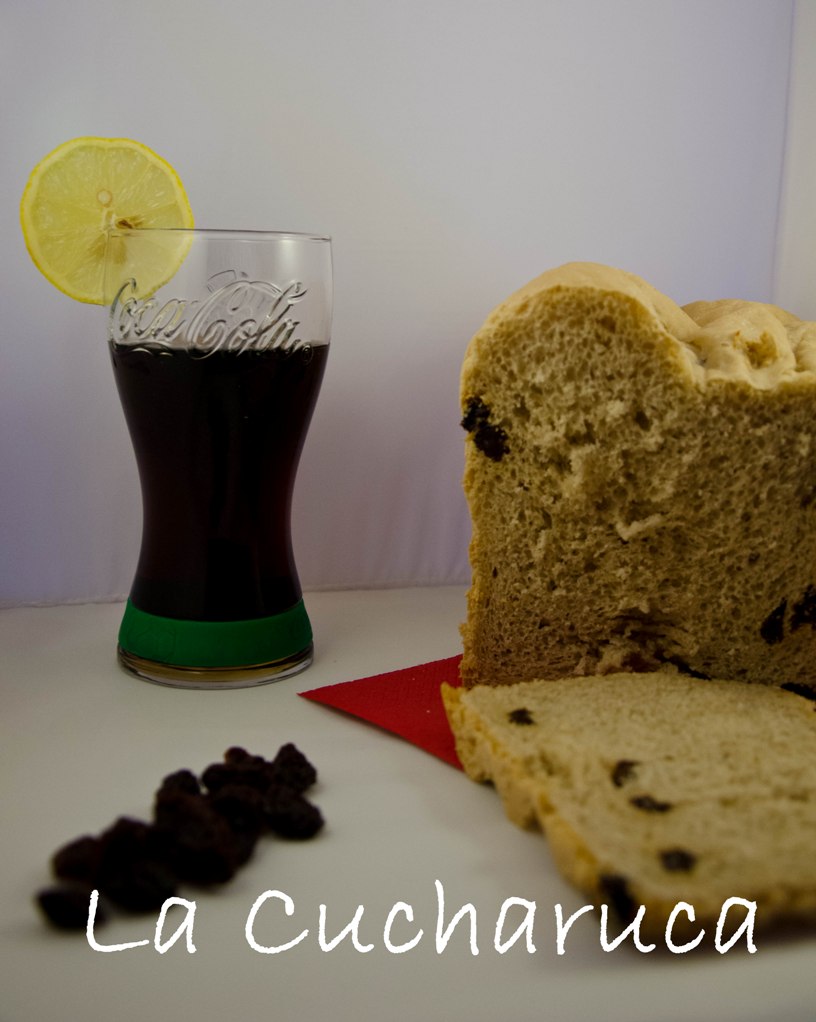 LA CUCHARUCA: PAN DE COCA COLA CON PASAS