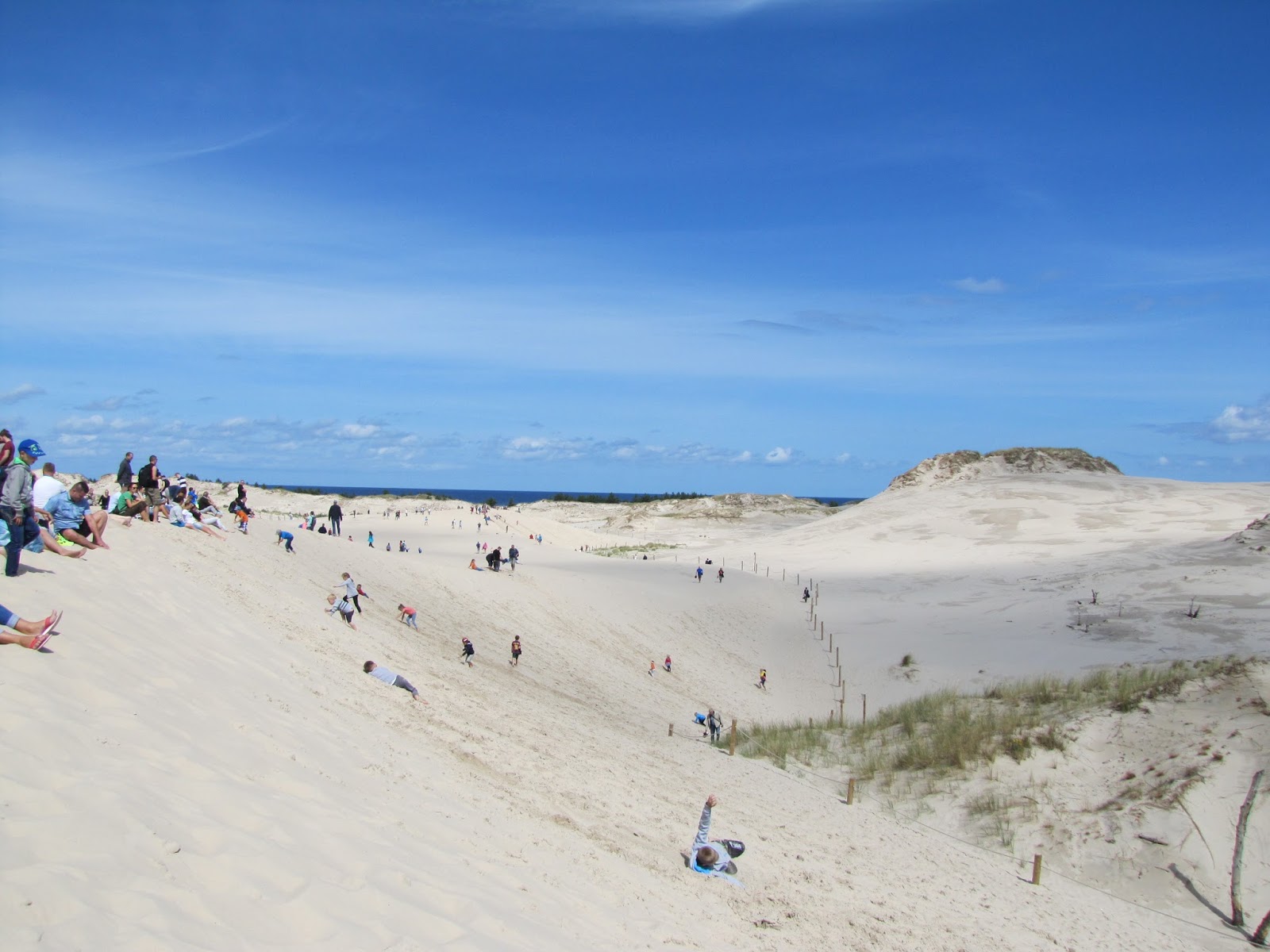 Cestování levně a jinak - rady a tipy : Baltské moře - Polsko - Łeba / Leba