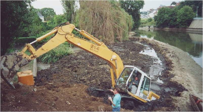 Industry Mayhem: Bogged Excavator