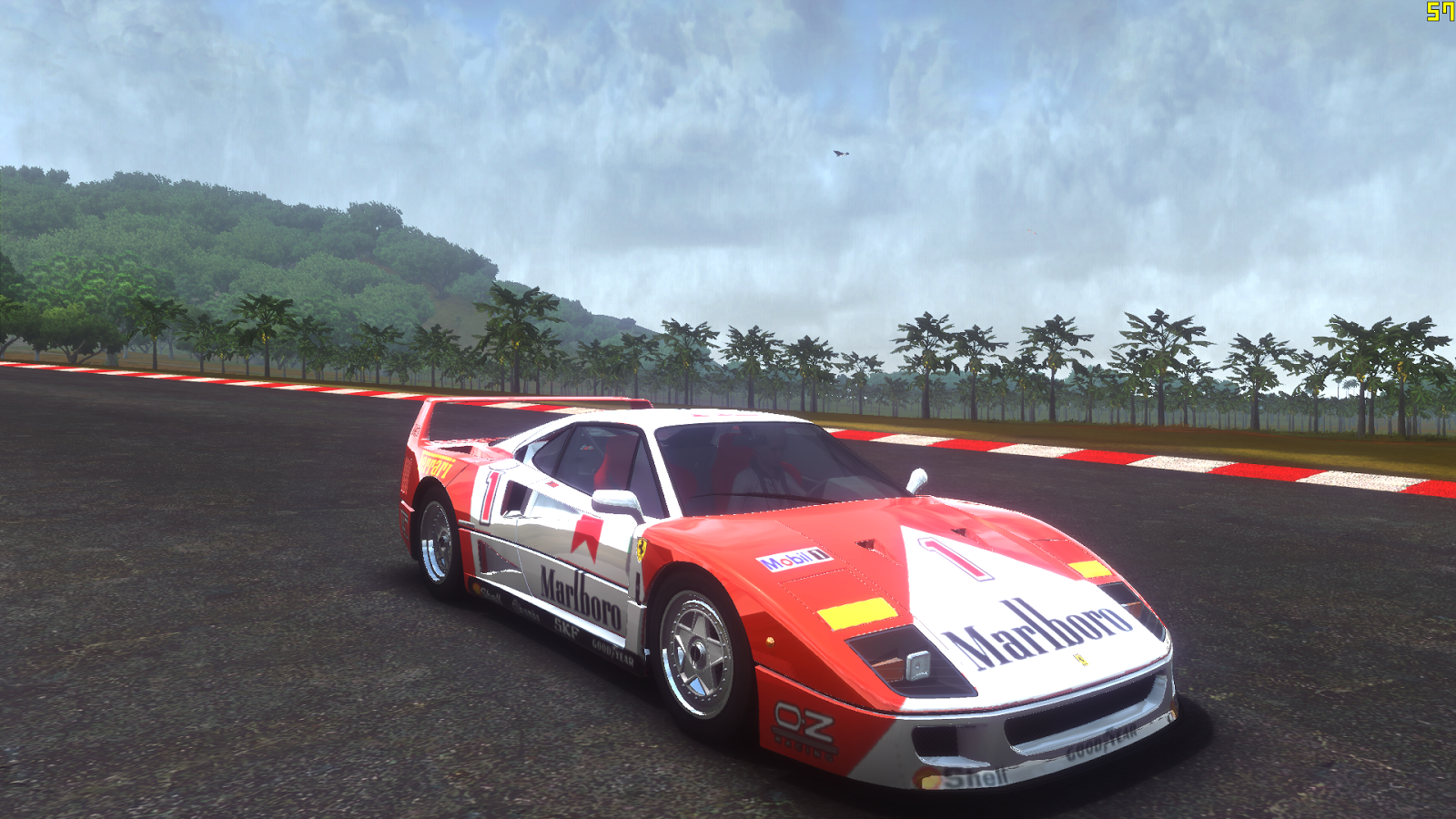 Alice Redinger creations: Ferrari F40 Marlboro racing skin