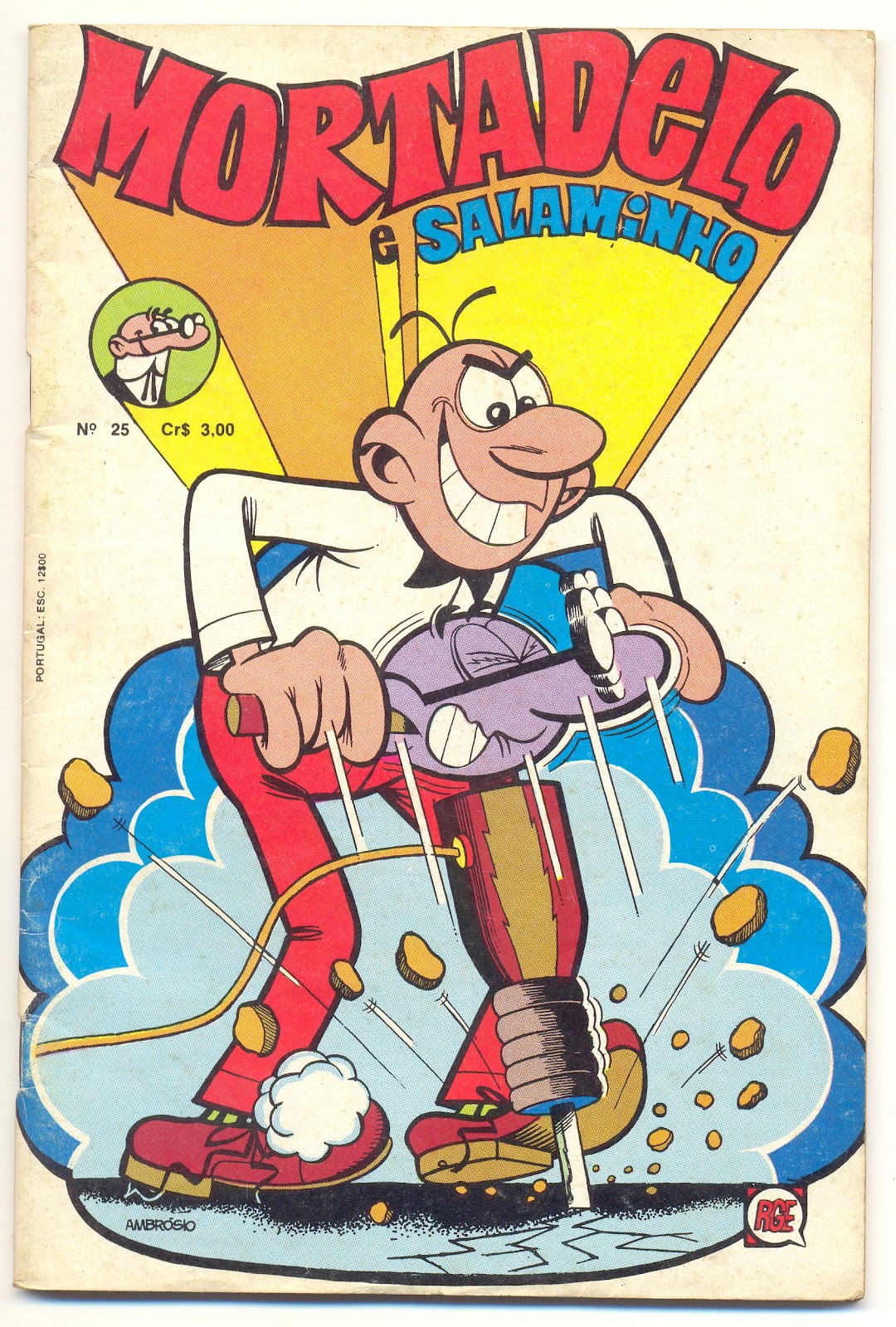 MUSEU DOS GIBIS: Mortadelo, Salaminho e o Professor Bactério!