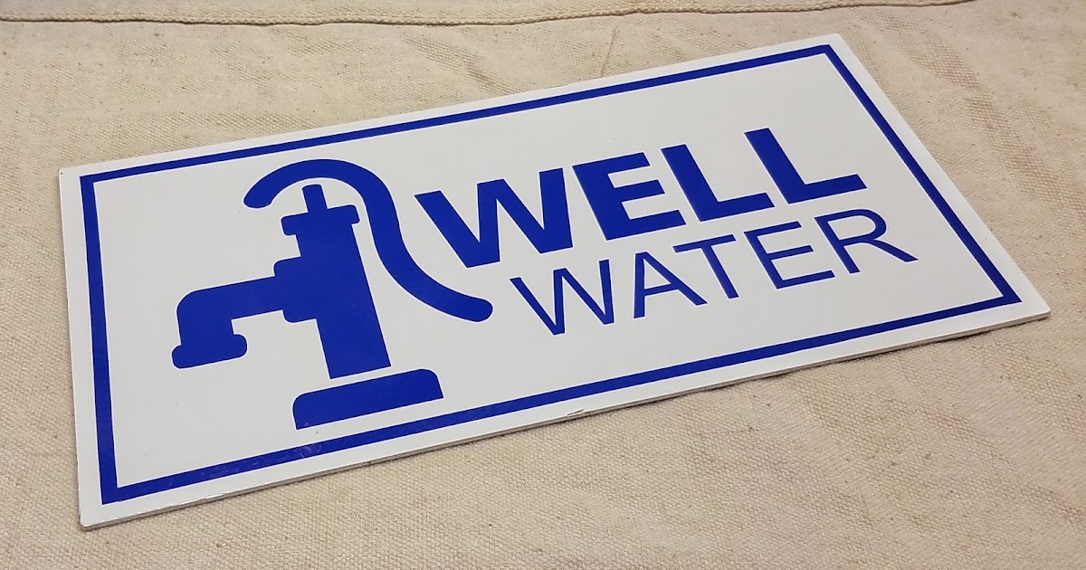 And because it's spring, another well water sign design is added to our ...