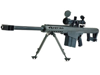 Weapons: Barret L82A1 Sniper rifle
