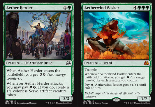 Magic the Gathering Adventures: Aether Revolt Review: Green