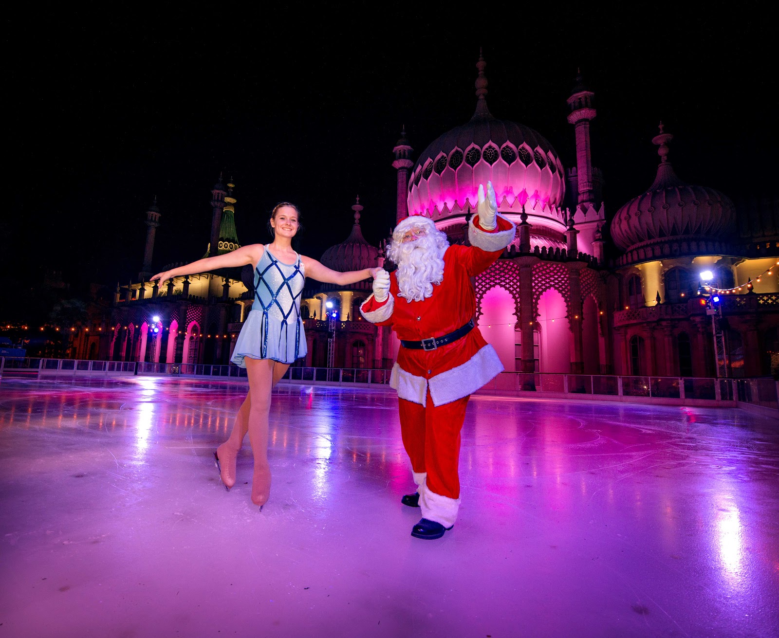 ABC Digital: FIGURE SKATER CUTS DASH AT ROYAL PAVILION’S GREEN ICE RINK ...