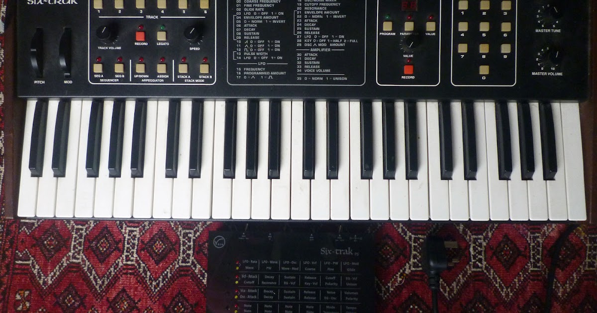 MATRIXSYNTH: Sequential Circuits six-trak w/ six-trak pg Programmer