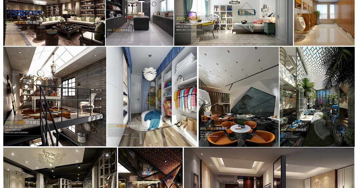 [ 3Dsmax Scene ] 3D66 Interior 2015 Full