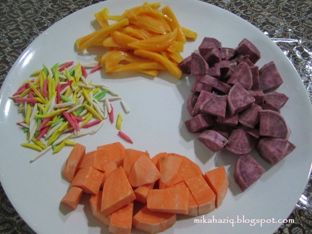 mikahaziq: Recipe Bubur Cha Cha