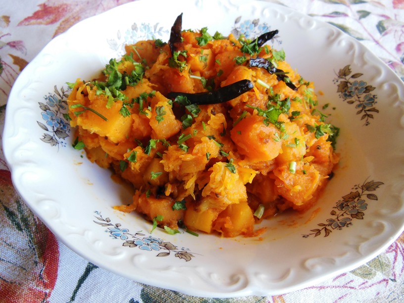 Chumkie's Kitchen : Kumro Bati Chorchori - Simple Stir-Fried Pumpkin ...