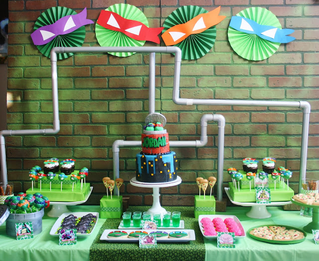 Southern Blue Celebrations: Teenage mutant Ninja Turtle Party Ideas