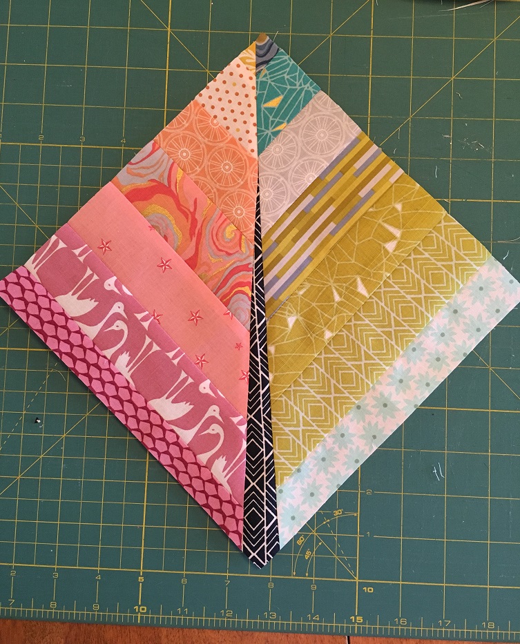 Leaf (feather) Quilt Block Tutorial | The Intrepid Thread