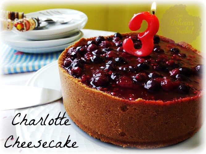 Charlotte Cheesecake | Las Delicias de Isabel
