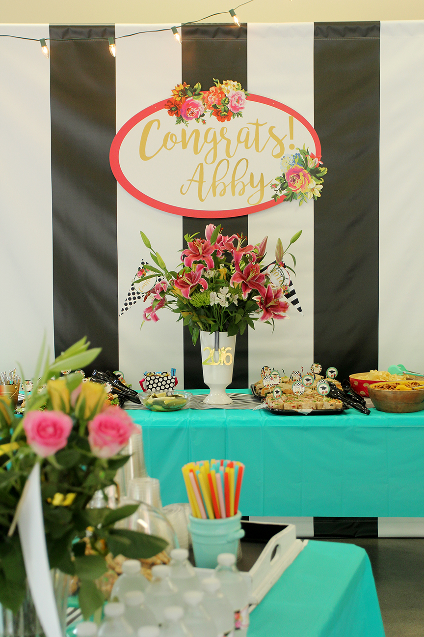 Abby’s Graduation Party (in Kate Spade Style!) – Less Than Perfect Life ...