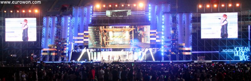 Así fue el concierto Incheon Korean Music Wave 2011 [Eurowon]