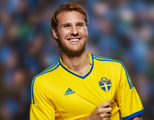 Sweden Adidas Jersey 2013-2014 Home and Away Kit