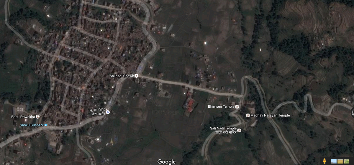 location map of Sankhu Salinadi Nepal | The Street Photo Blog of ...