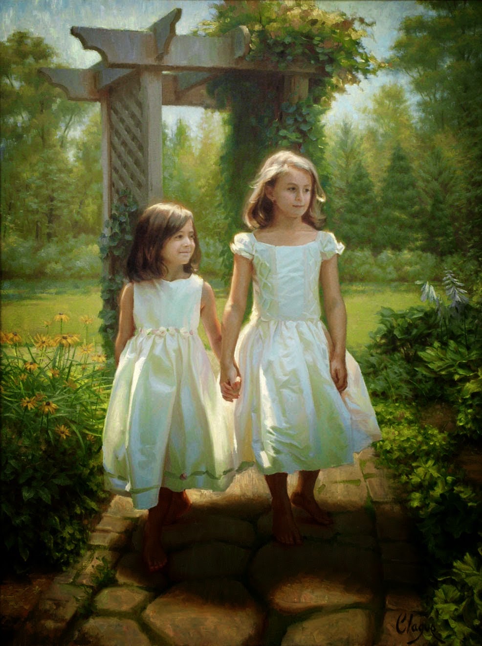 “Adam Clague” Impressionist Figurative Painter