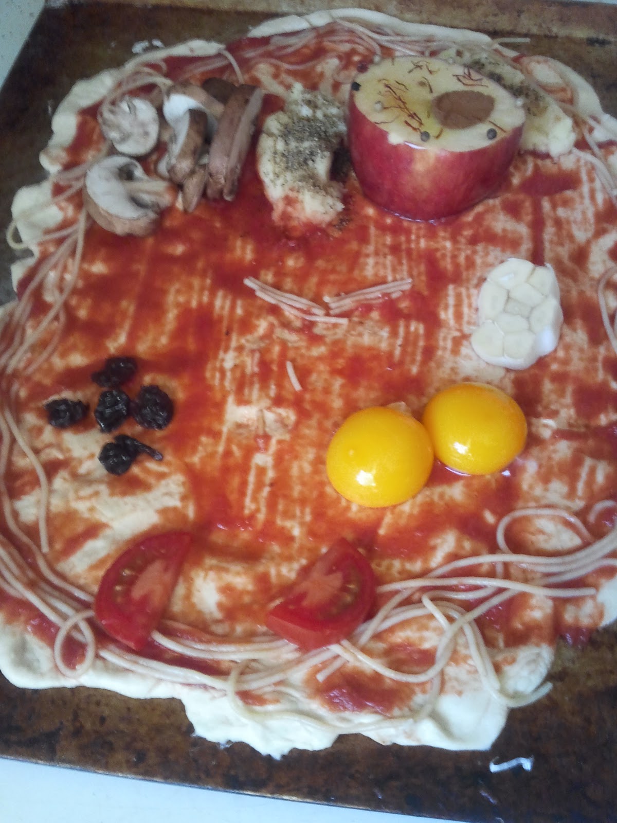 Scientific Cooking with Seamus : How to Make a Cell Pizza