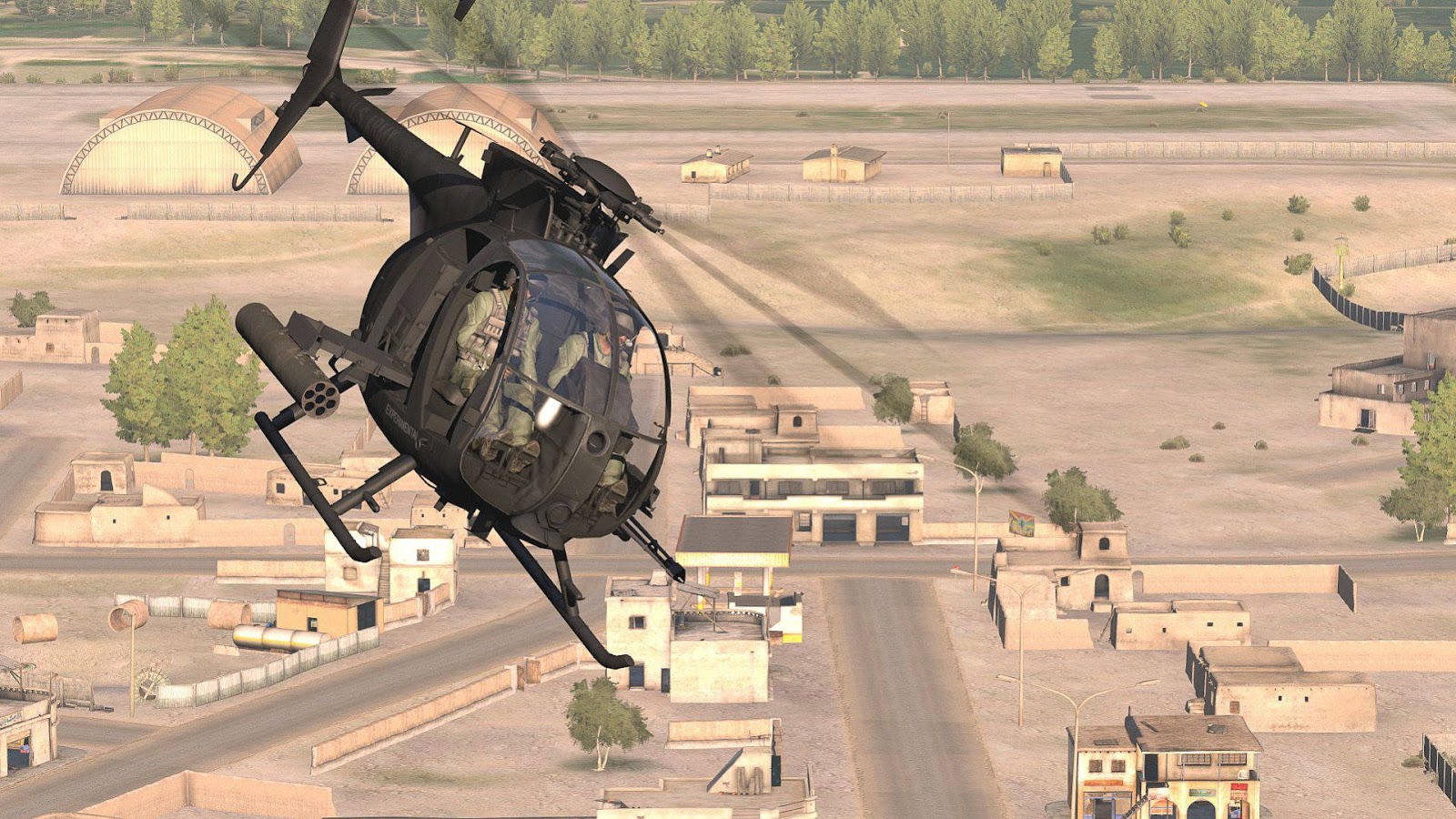 Arma 3 に最も正確な A/MH-6 ヘリコプターを実装の Mission Enhanced Little Bird MOD | 弱者の ...