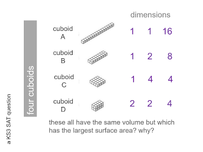MEDIAN Don Steward mathematics teaching: cuboid surface area