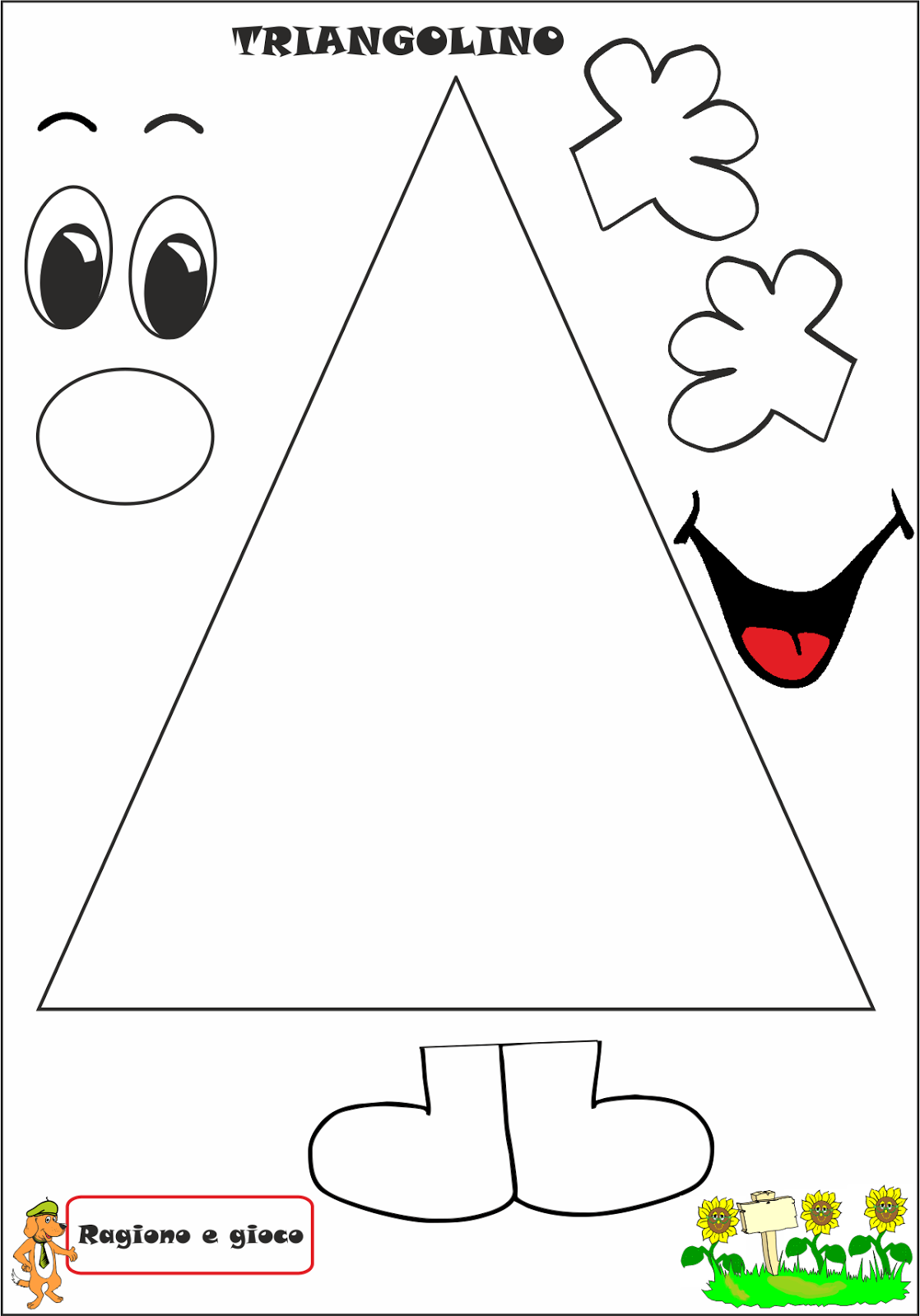 Triangolino | Le idee della scuola, Attività scolastiche, Forme di ...