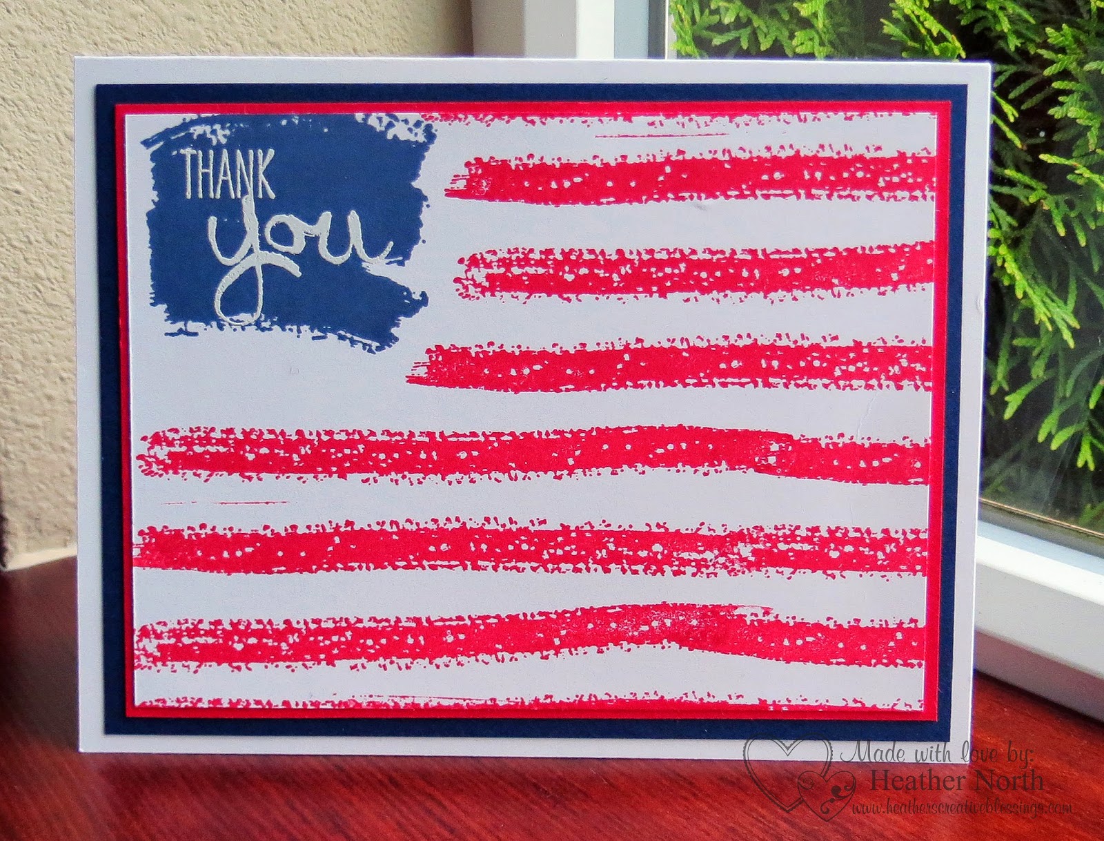 Creative Blessings: Flag Card
