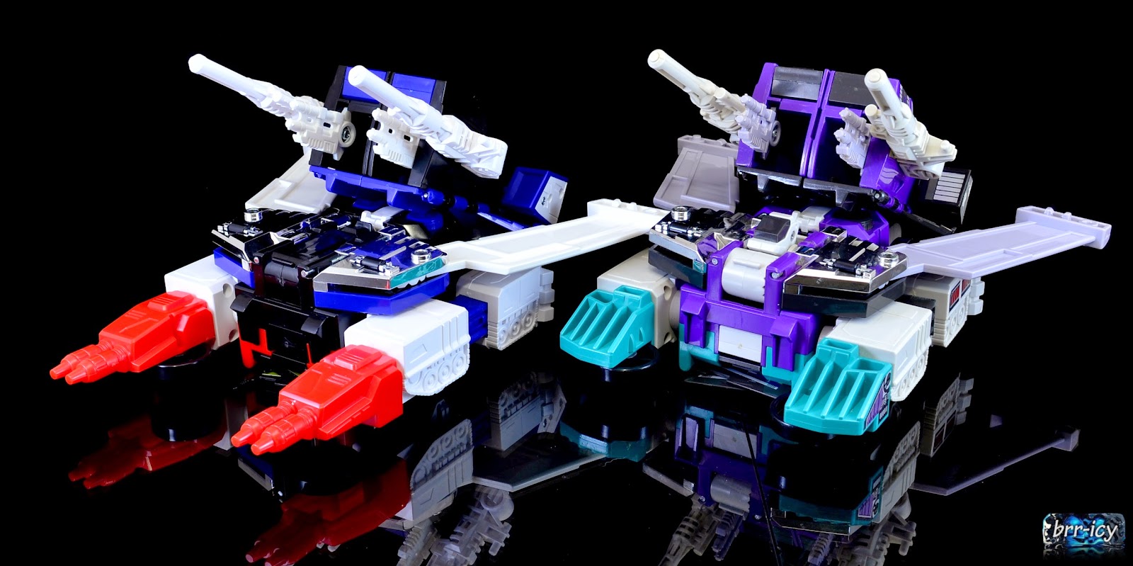 Brr-icy's Transformers Reviews: Greatshot vs Sixshot Comparison
