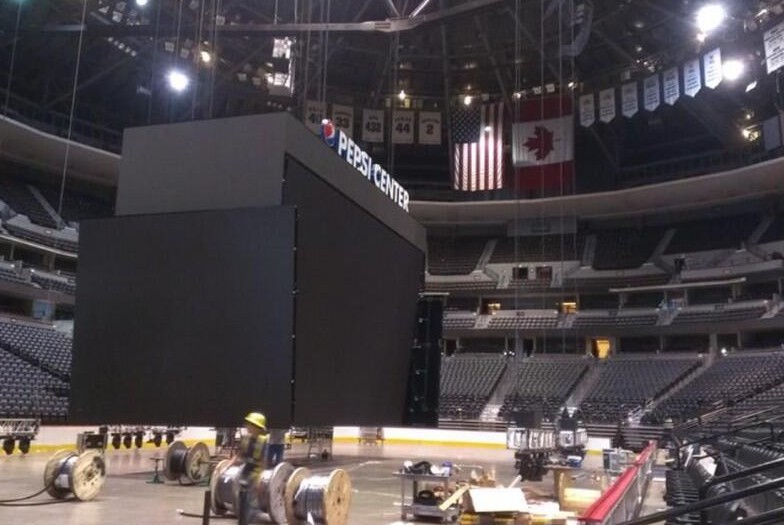 Pepsi Center Gets New Scoreboard - The Faceoff