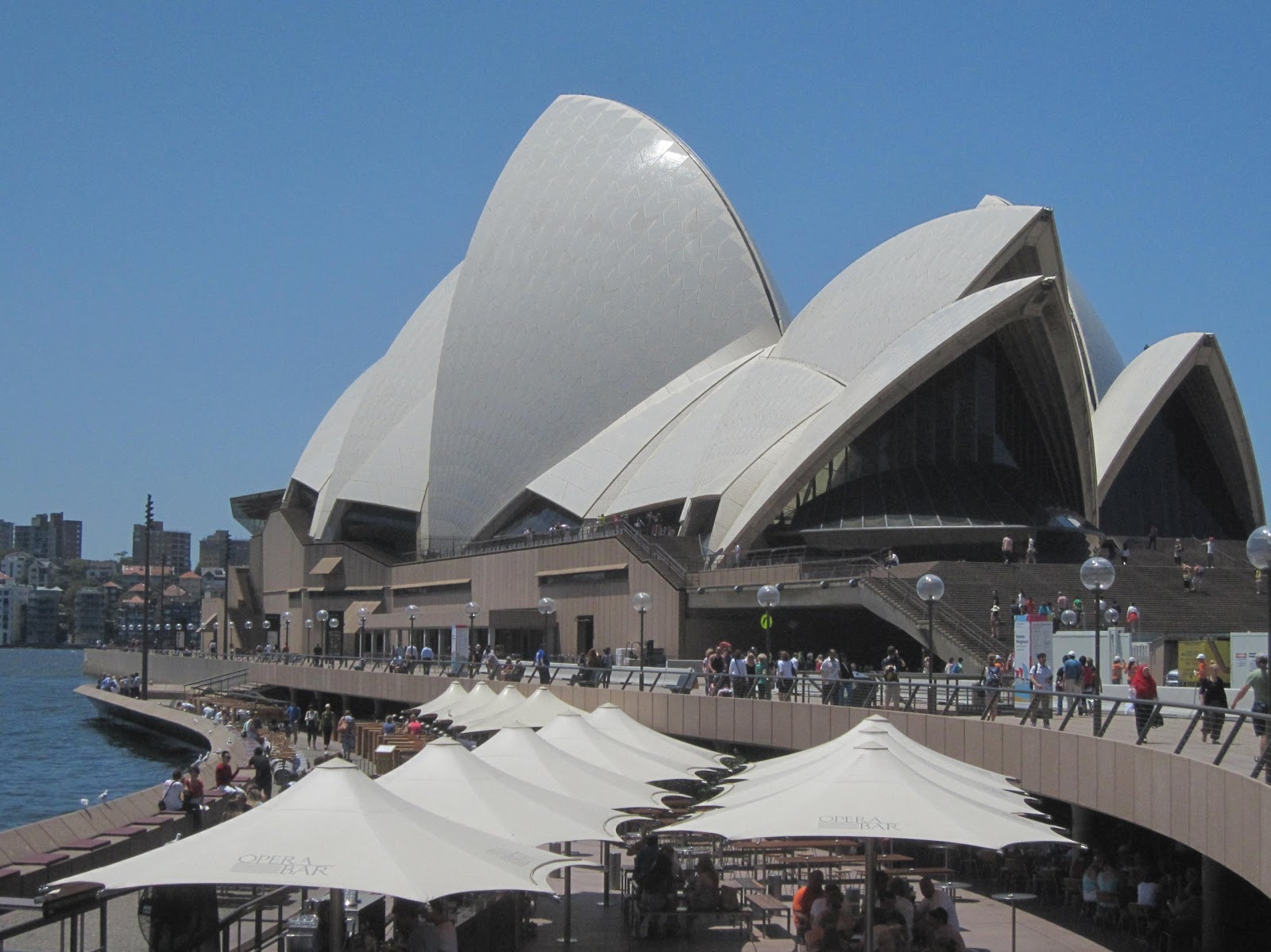 Sydney - City and Suburbs: Sydney Opera House, Opera Bar (Theme Day ...