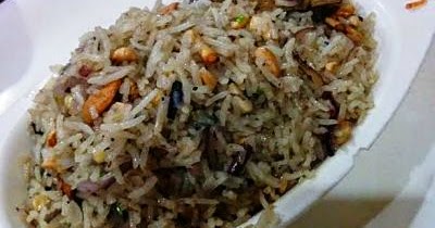 Cashew nut Pulao - Bhojana Recipes