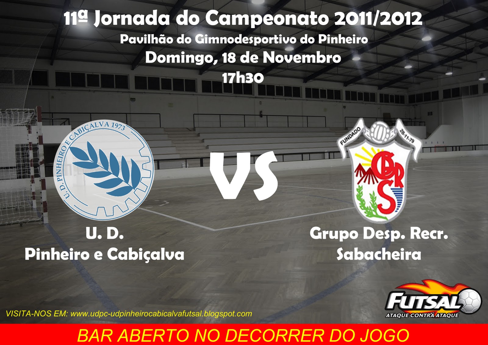 União Desportiva Pinheiro e Cabiçalva FUTSAL SÉNIORES MASCULINOS
