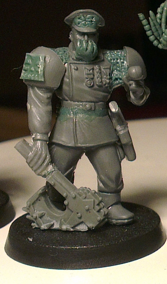 Grudgingly Read: Tutorial; Cheap, easy snow for Warhammer bases Part 2