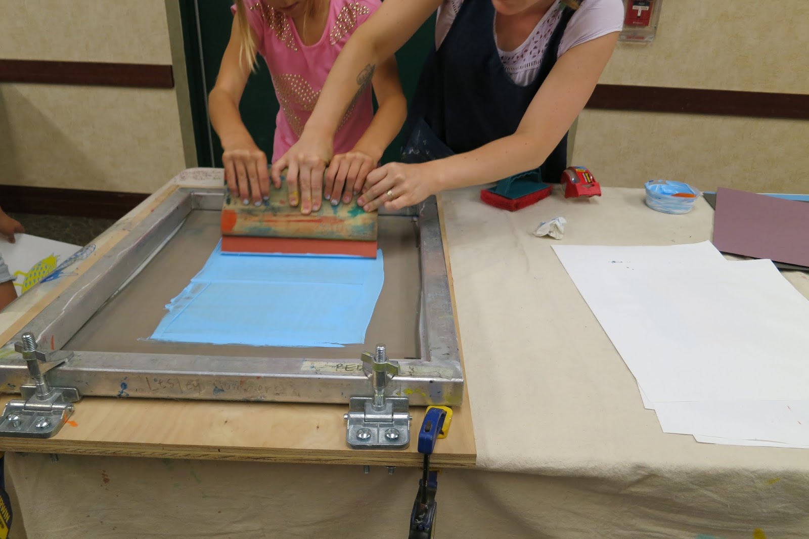 Craft Lab: Screen Printing : library makers