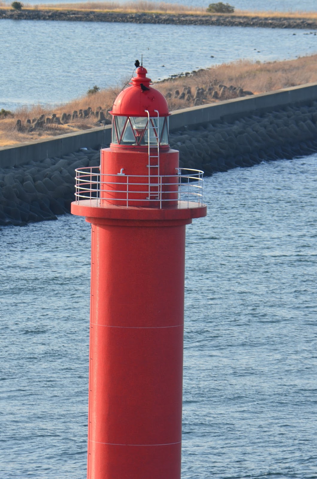 Neal's Lighthouse Blog: Osaka Main South Breakwater Lighthouse - Osaka ...