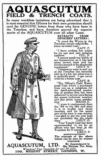 CoastConFan Blog: A Brief History of Trench Coats