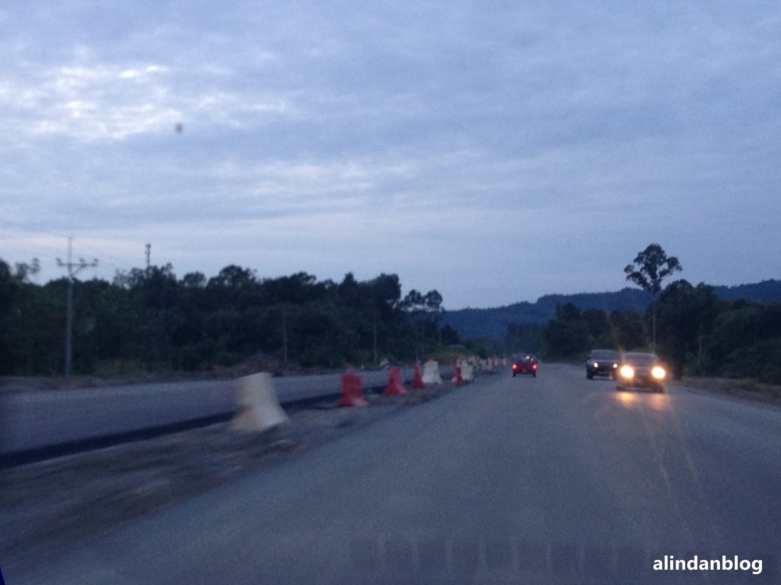 Blog alin: Perkembangan projek jalan raya Pan Borneo - Perjalanan dari ...