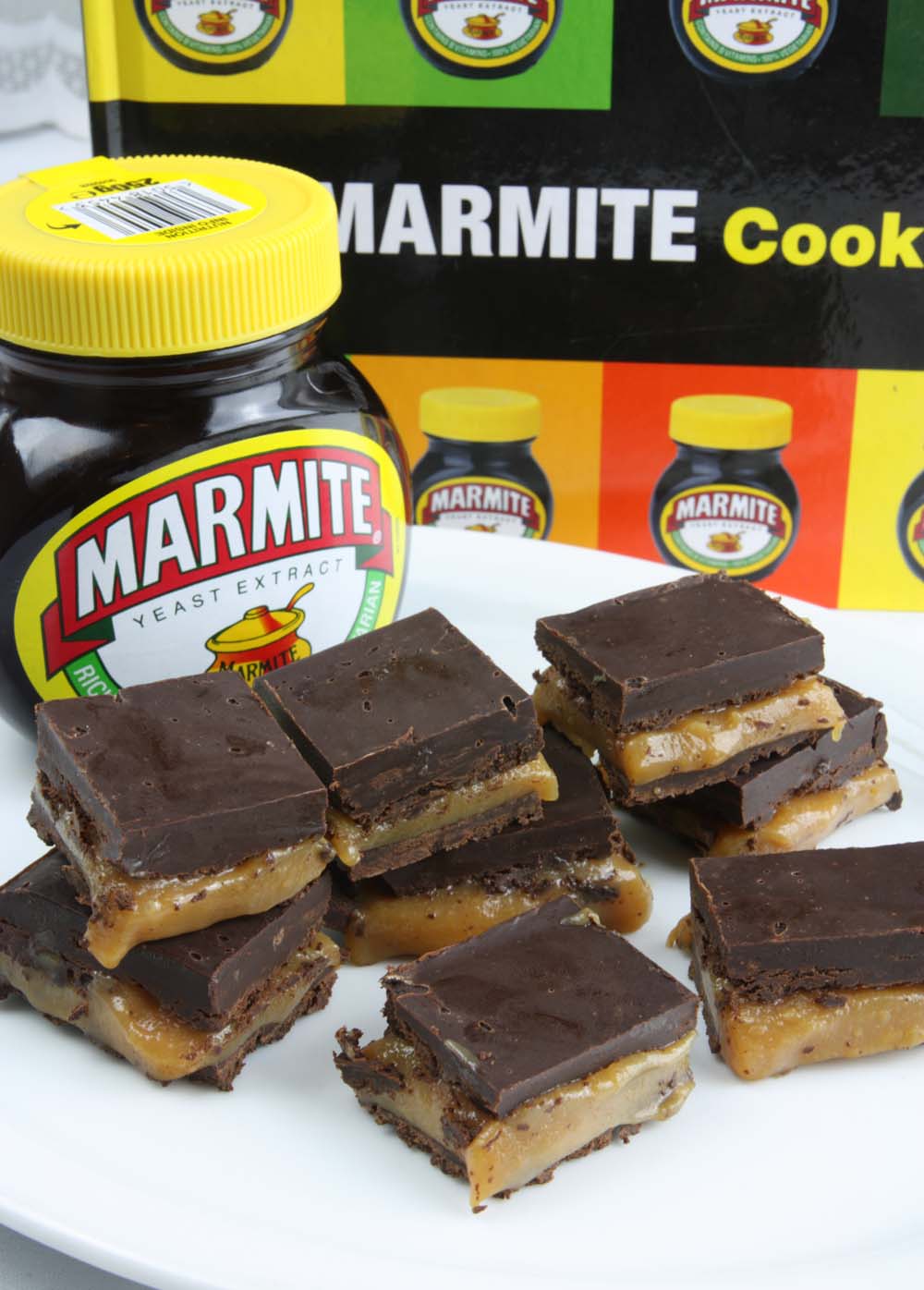 Healthy Vegan - Chocolate Marmite Caramel Fudge