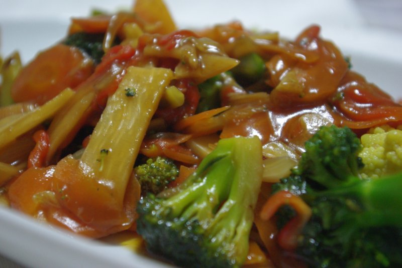 Cantinho Vegetariano: Legumes à Moda da China (vegana)