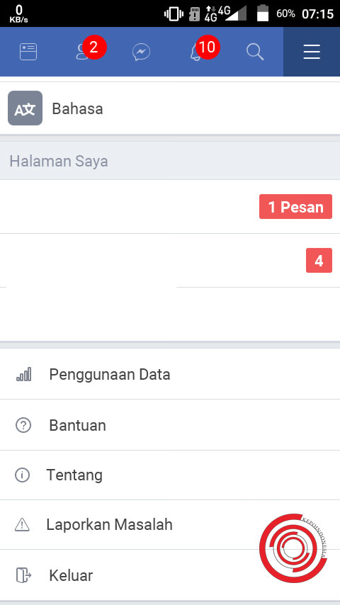 Cara Melihat Pesan Masuk Dukungan Facebook di FB Lite dan Facebook ...