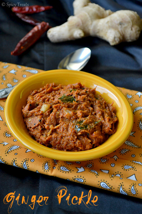 Spicy Treats: Ginger Pickle / Homemade Ginger Pickle