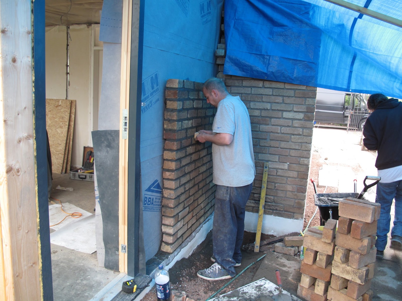Modest Designs: Brickwork and metal work