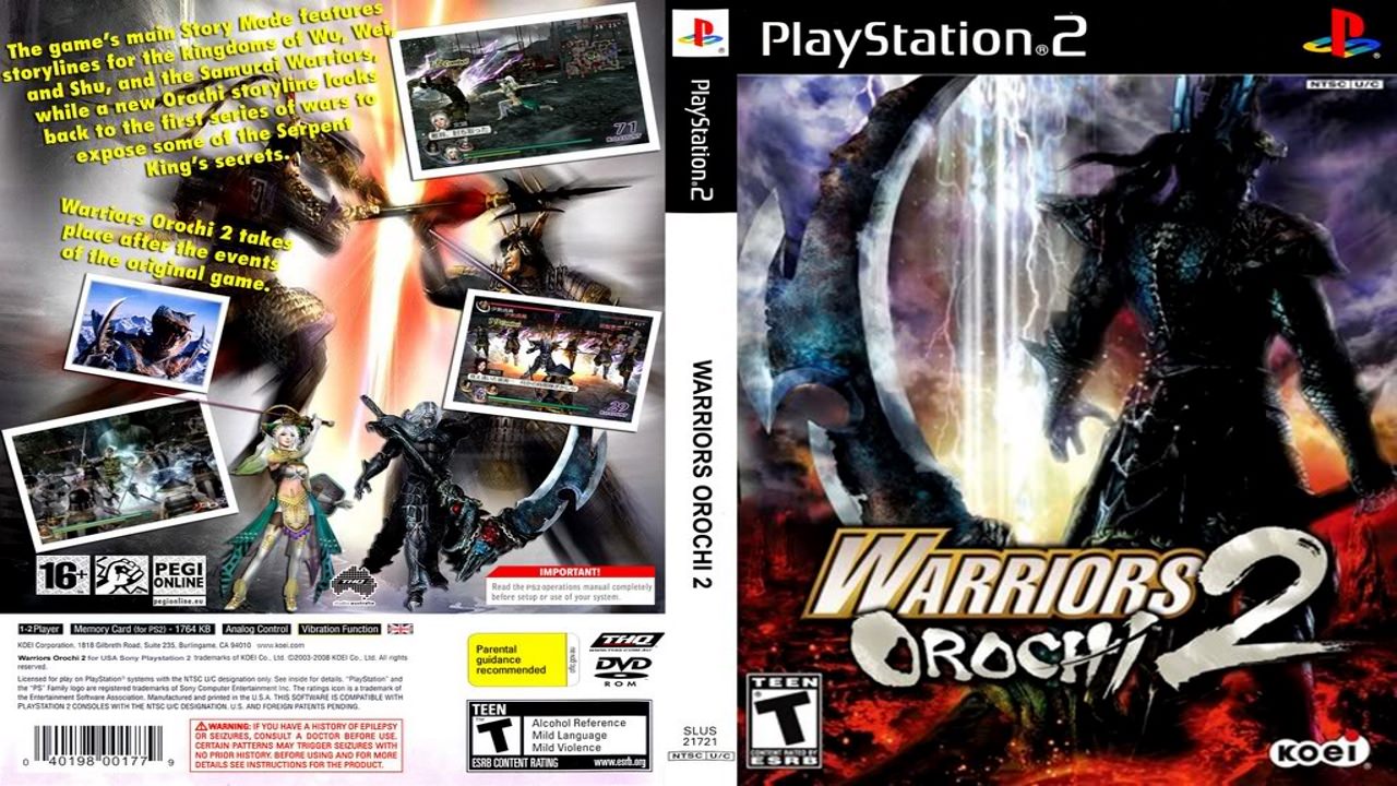 Warriors Orochi 2 inceleme (ps2 nostalji) ~ karekareoyun